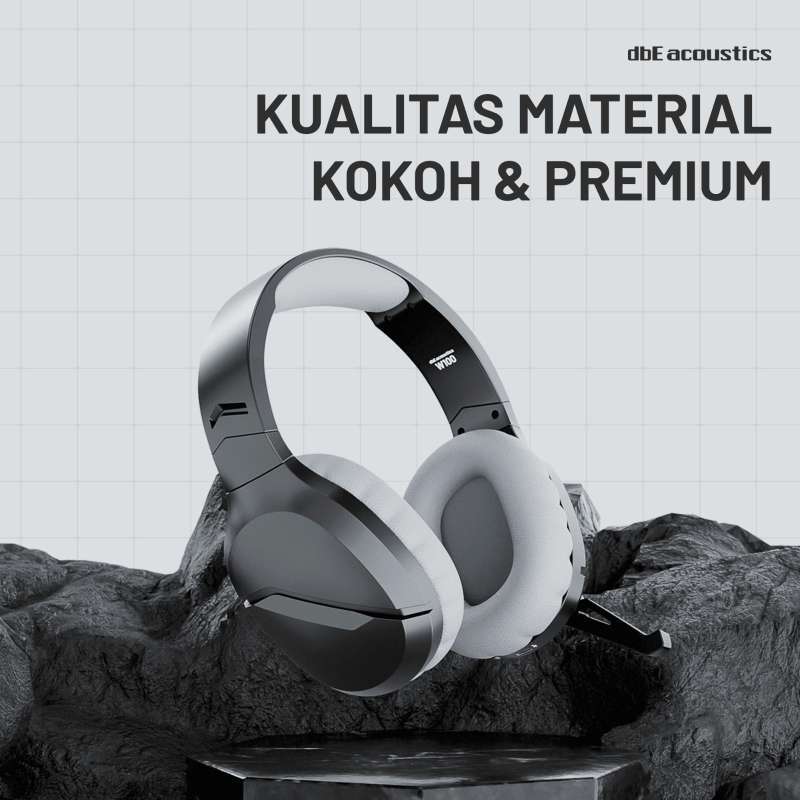 Jual dbE W100 2.4Ghz Three Mode Wireless Gaming Headphone di Seller dbE ...