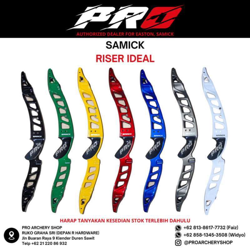 Jual Bowset / Busur Samick Riser Ideal Limbs Extreme Carbon Ilf - Hitam ...