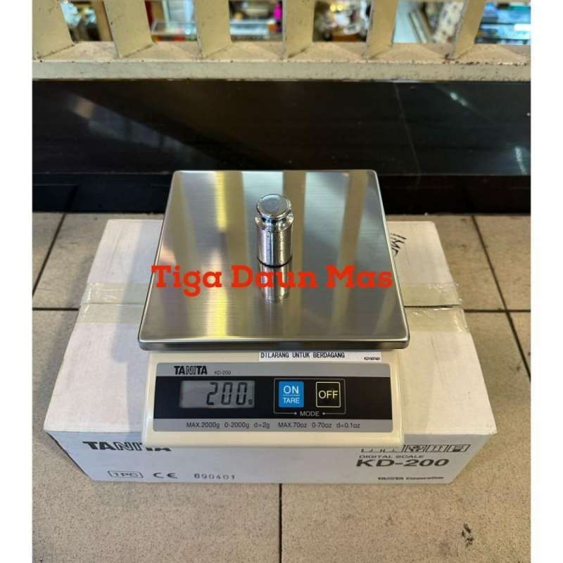 Jual Timbangan Dapur Digital Tanita KD200 2 Kg Timbangan Digital KD 200 ...