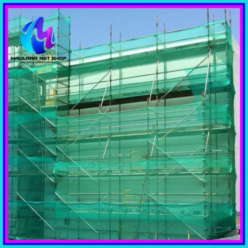 Jual jaring proyek konstruksi bangunan / safety net gedung/ polynet ...