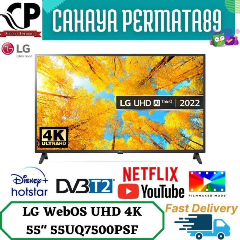 Jual Lg 55Uq7500 Smart Tv Uhd 4K Hdr 55 Inch Uq7500 Webos 55Uq7500Psf Terbaik di Seller Kuniy ...