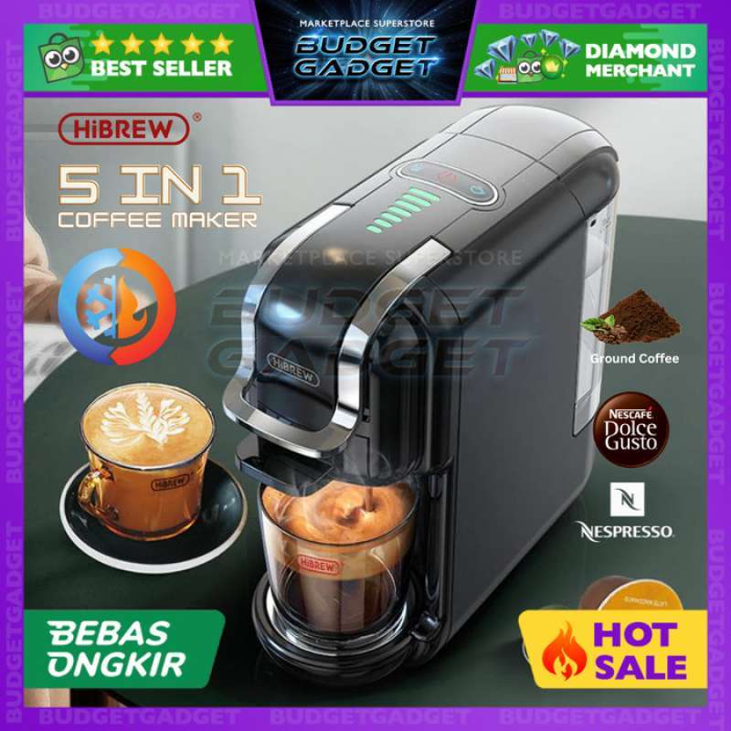 Promo Hibrew Mesin Kopi 3 In 1 Capsule Espresso Nespresso Dolce Gusto St-504 Sale - Hibrew 5in1 ...