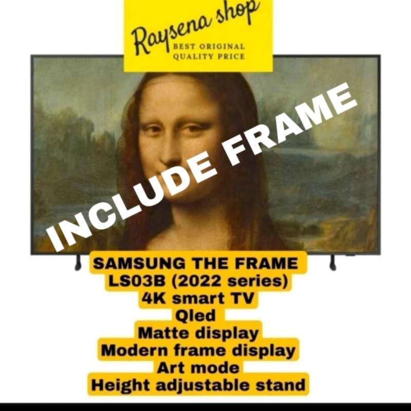Jual SAMSUNG 4k 65LS03B / QA65LS03B THE FRAME 2022 65 inch free frame ...