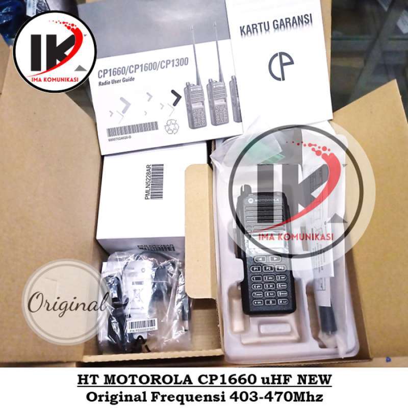 Promo Motorola Cp 1660 Vhf Dan Uhf 350 Mhz New Promo - CP1660 UHF ...