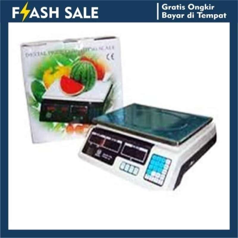 Promo Timbangan Buah Sayur 30Kg - Digital Scale Double Computing ...