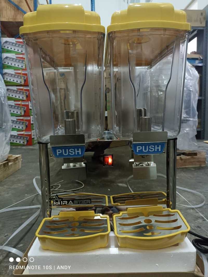 Jual Wirastar JCD-230 Juice Dispenser - Mesin Minuman Dingin 2 tabung ...