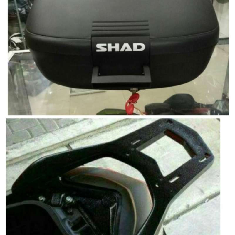 Promo BOX SHAD MOTOR NMAX NEW / NMAX OLD PAKETAN TINGGAL PASANG SHAD42 ...