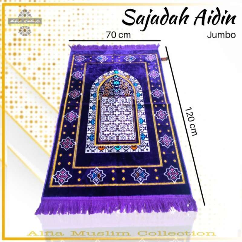 Jual Sajadah Aidin Jumbo Sejadah Ukuran 70 X 120 Made In Turkiye ...