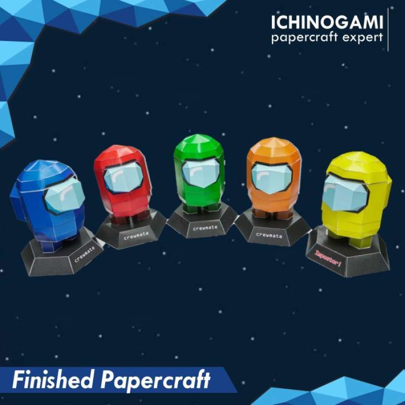 Promo PAPERCRAFT (DIY) CREWMATE SINGLE - 5 PILIHAN VARIANT - LUTOFIA ...