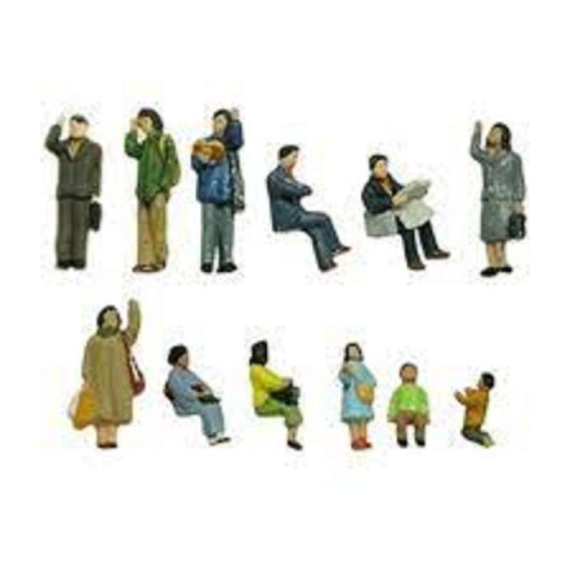 Promo TOMYTEC N SCALE 1/150 THE HUMAN PASSENGERS (MODEL TRAIN ...