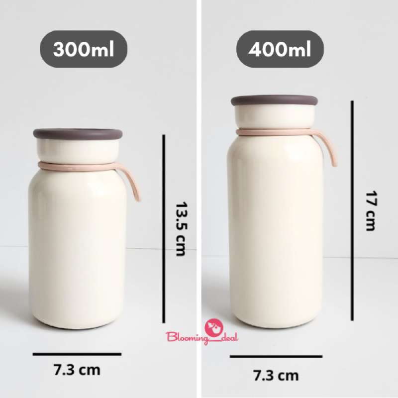 Promo TUMBLER MILK TERMOS MINI LATTE STAINLESS STEEL 300ML/400ML ...
