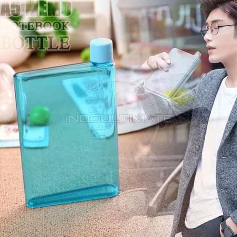 Promo Ready Botol Air Minum A5 Memo Gepeng Botol Minum Kotak Slim Btl ...