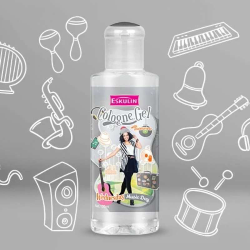 Jual Eskulin Cologne Gel Dream Day Bottle 100 ml - Wednesday - Monday ...