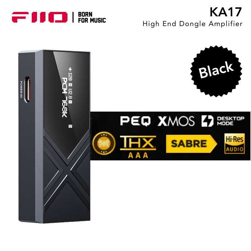 Jual Portable DAC FiiO KA17 / KA-17 / KA 17 High End Dongle Amplifier ...