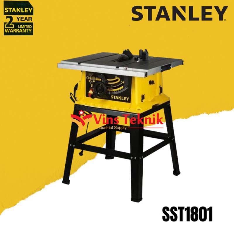 Promo Mesin Meja Potong 10 inch table saw SST1801 STANLEY SST 1801 ...