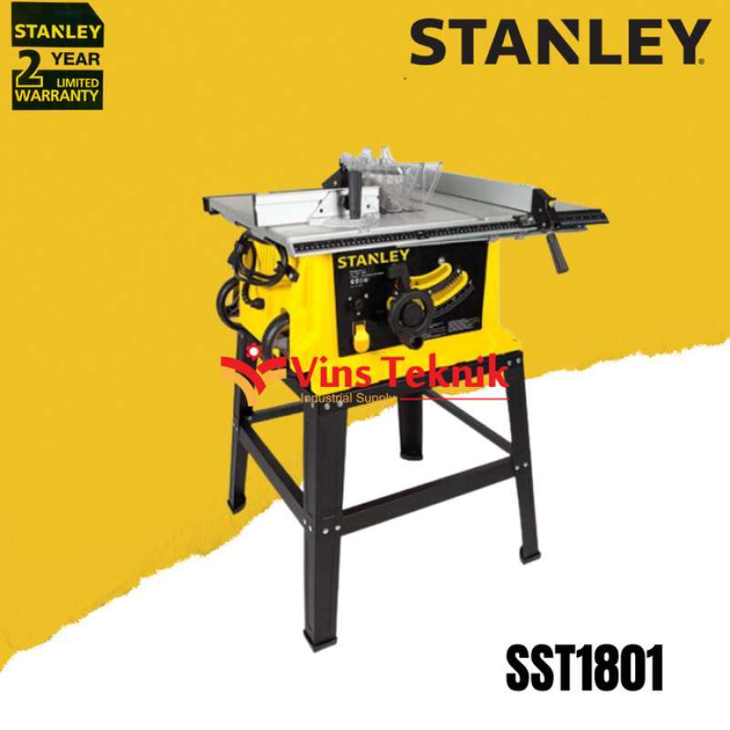 Promo Mesin Meja Potong 10 inch table saw SST1801 STANLEY SST 1801 ...