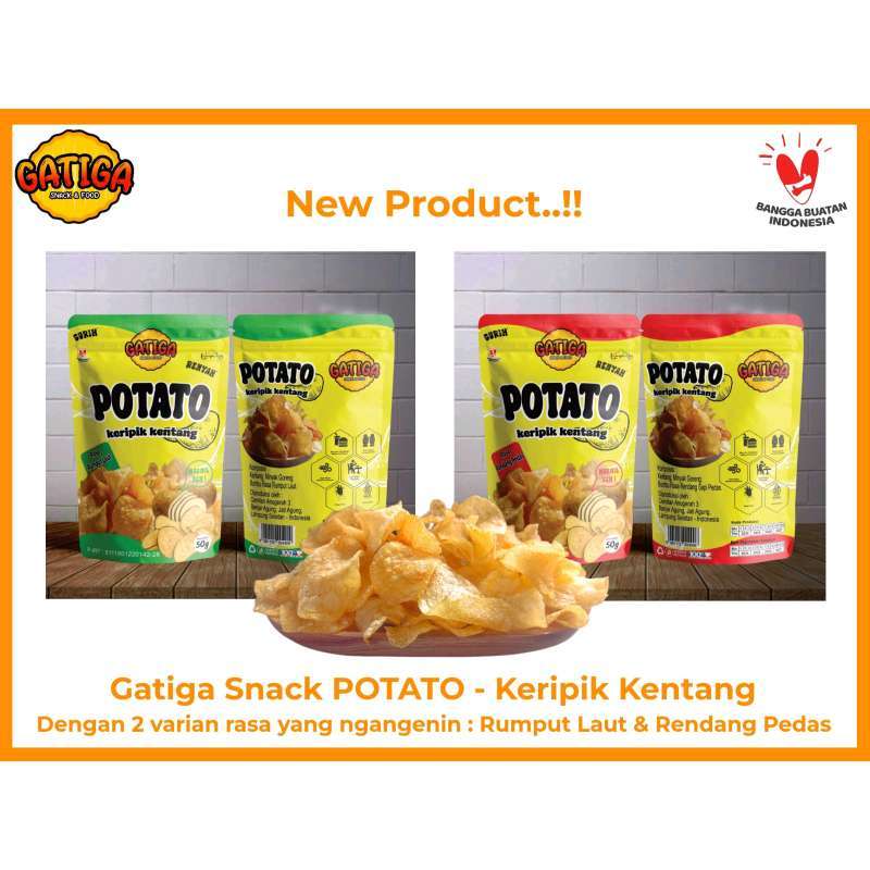 Jual Jajan Potato Chip Harga Termurah Dan Terlengkap 2024 | Blibli