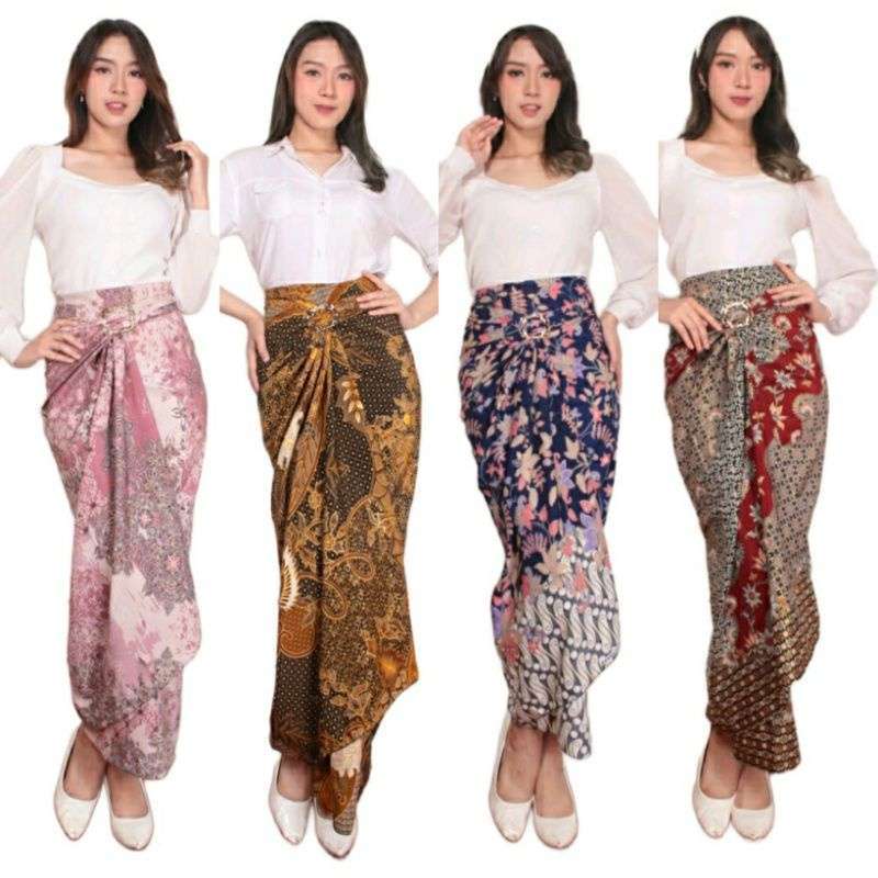 Promo (50 Motif) Rok lilit batik modern motif terbaru / kain batik ...