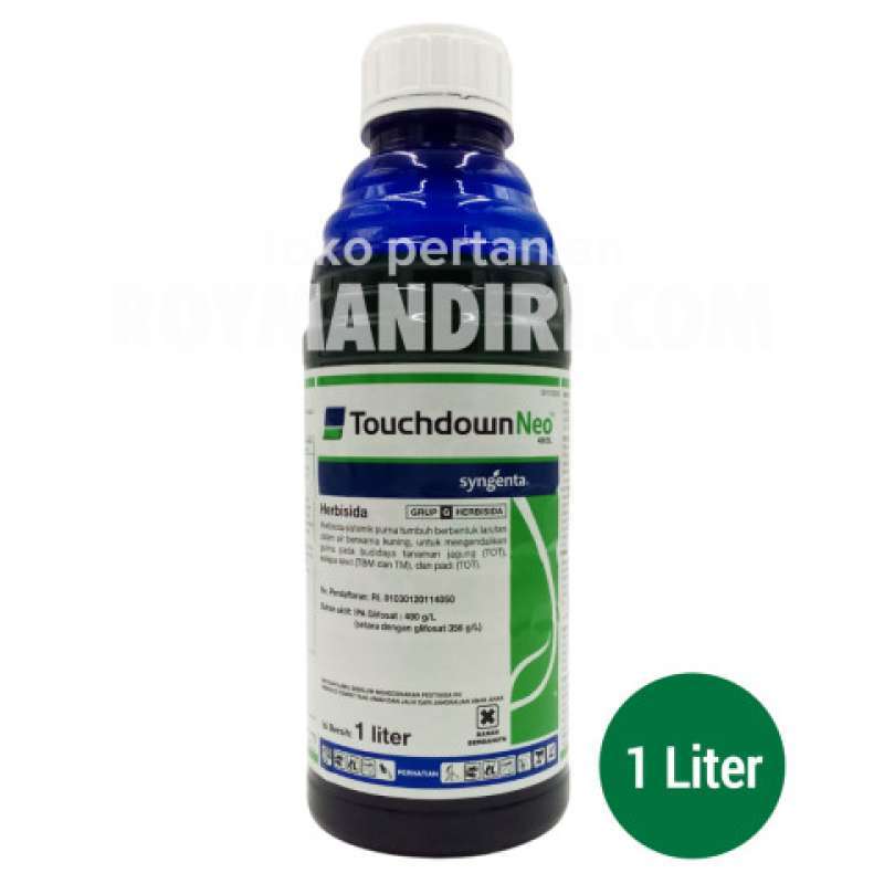 Promo HERBISIDA TOUCHDOWN NEO 480SL - 1LITER Diskon 33% di Seller ...