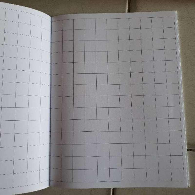 Jual Buku kotak-kotak sedang 1.5cm anak TK/ mandarin Bintang Obor ...
