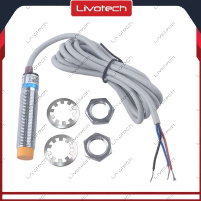 Jual LJ12A3-4-Z/BY PNP NO Sensor Inductive Proximity Switch Approach Detection Normally Open ...