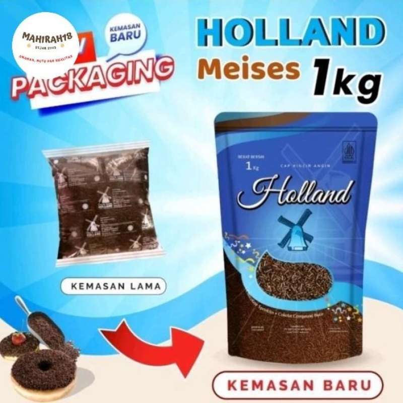 Jual holland meises dark 1 kg/ mesis dark holland taburan di Seller ...