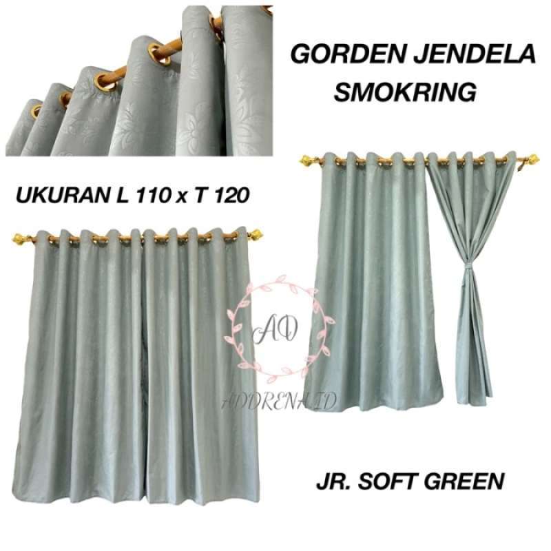 Jual Gorden Jendela Pendek Kamar Tamu Tinggi 120 - Korden Minimalis ...