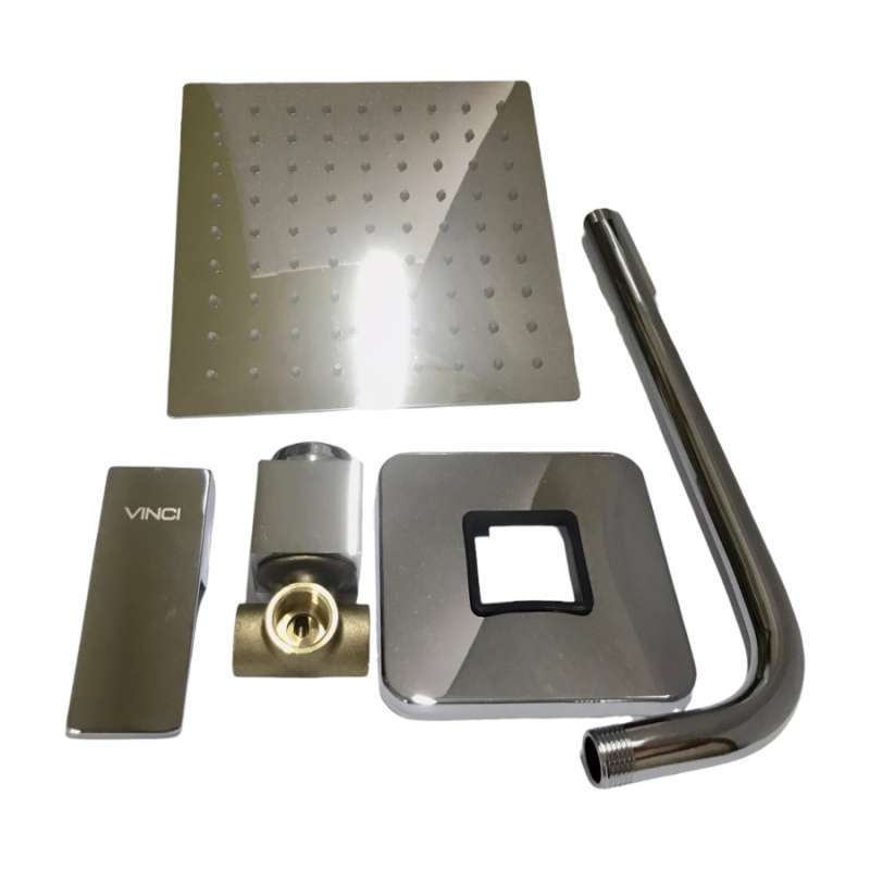 Promo VINCI Kran Shower Mixer Tanam Tembok Panas Dingin Keran Mandi ...