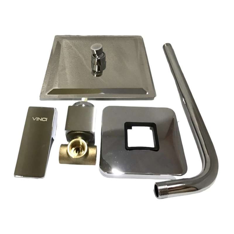 Promo VINCI Kran Shower Mixer Tanam Tembok Panas Dingin Keran Mandi ...