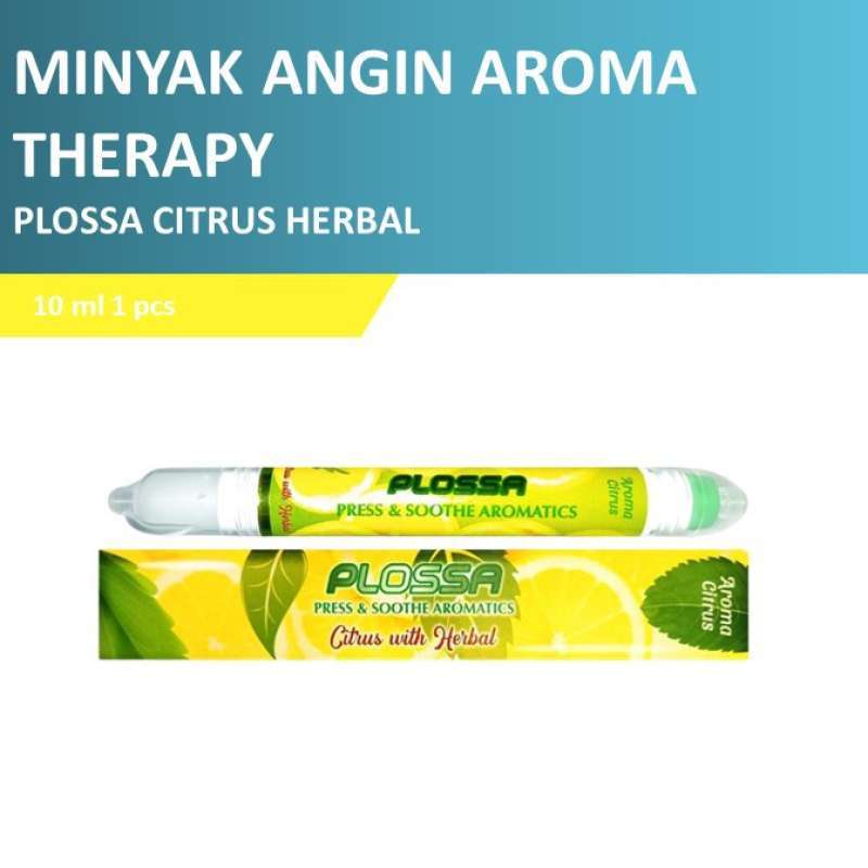 Promo Plossa Minyak Angin Aromaterapy 10ml (Kemasan Dus) - BLUE ...