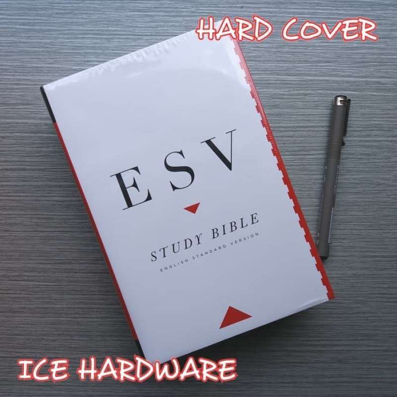 Promo Esv English Standard Version Study Bible Edisi Studi (hard Cover ...