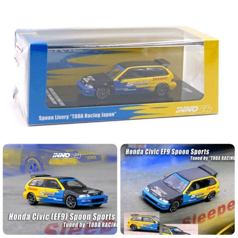 Jual Inno 64 Honda Civic EF9 Spoon Sport Toda Racing Japan di Seller ...