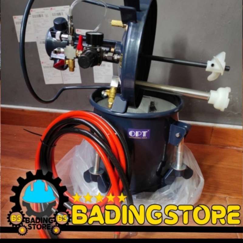 Promo Alat Pengaduk Cat 10 Liter OPT Paint Pot Paint Tank Pt-10 Liter ...