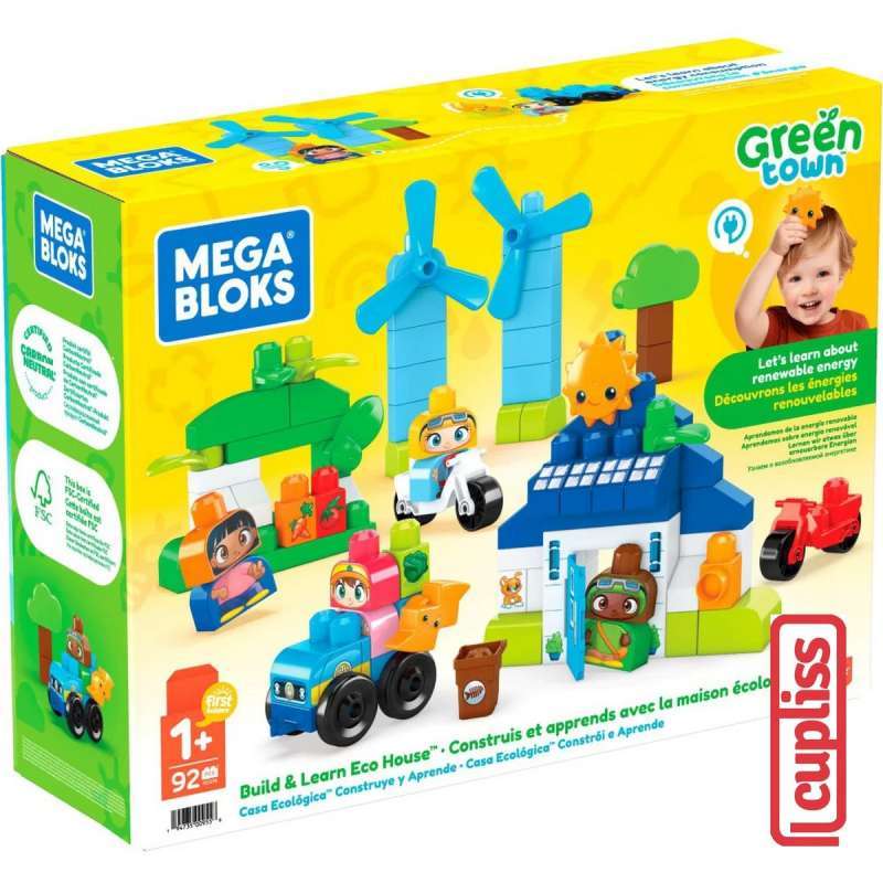 Jual Fisher Price HCG36 Mega Bloks Green Town Build n Learn Eco House ... Jual Fisher Price HCG36 Mega Bloks Green Town Build n Learn Eco House ...