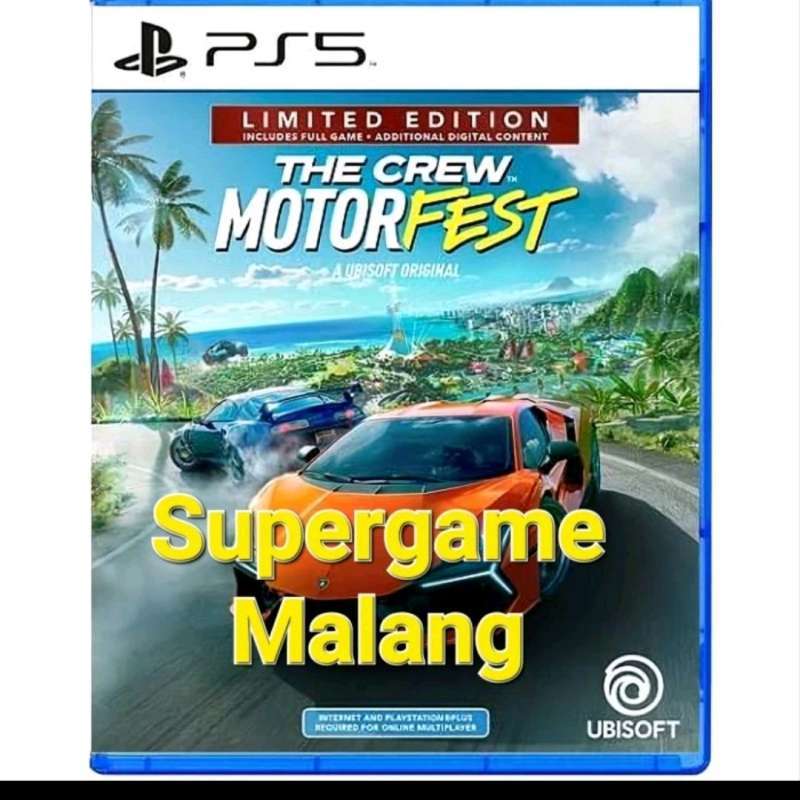 Jual The crew motorfest ps5 motor fest ps 5 cd game Di Seller Supergame ...
