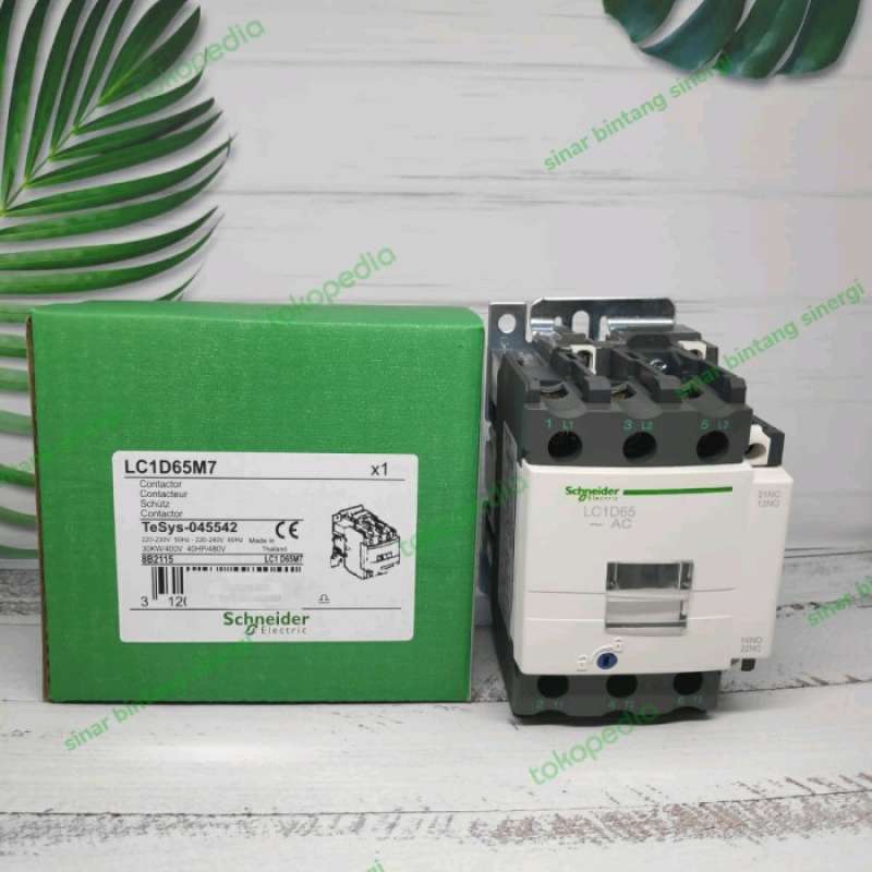 Promo Schneider Electric/Telemecanique Kontaktor Contaktor LC1D65 ...