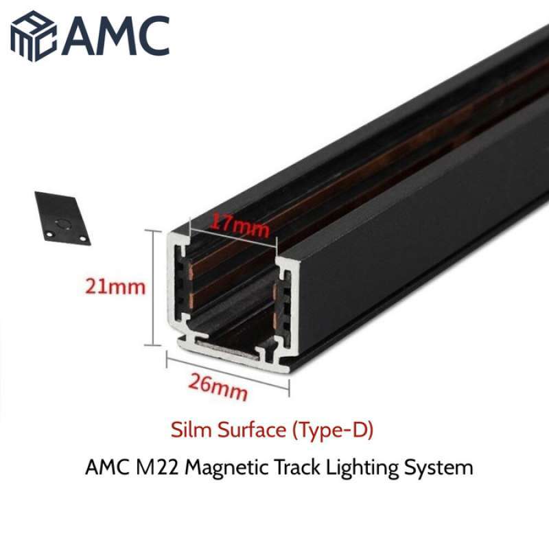 Promo AMC M22 Rail 1.5 Meter Magnetic Track Lighting System Inbow Lampu ...