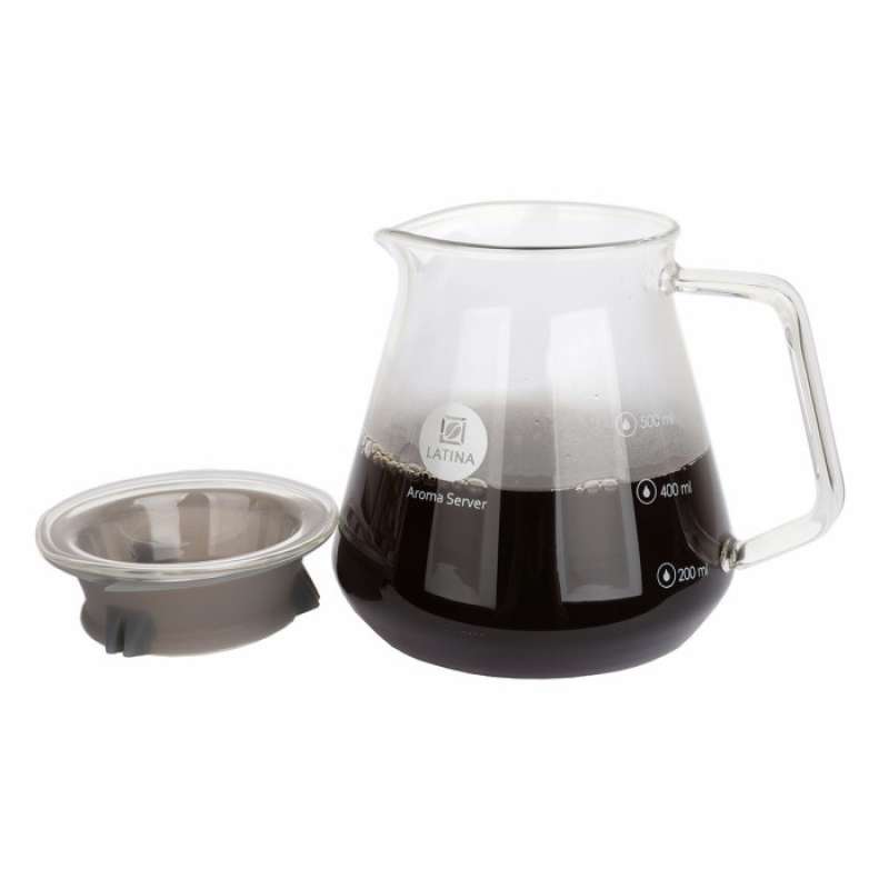 Promo Coffee Server V60 Latina Aroma 600 ml Teko Kopi Diskon 35% di Seller Berkah Suci - Kali ...