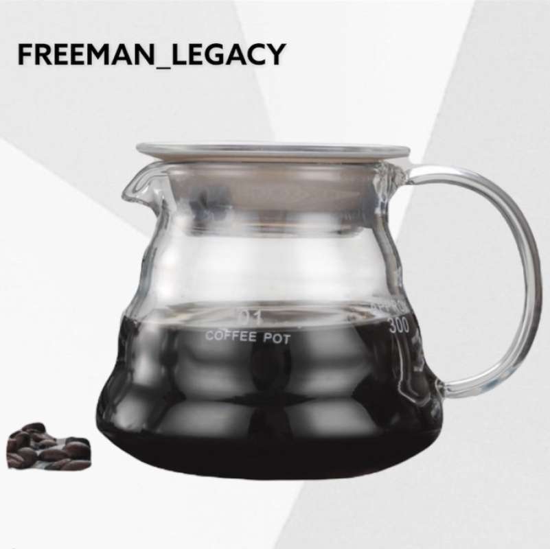 Promo Server Coffee Maker Pot V60 Drip Kettle Teko Kopi Barista 600ml Diskon 35% di Seller ...