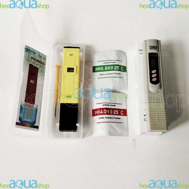 Promo PAKET ALAT UKUR PH METER DAN TDS TESTER DIGITAL HIDROPONIK ...