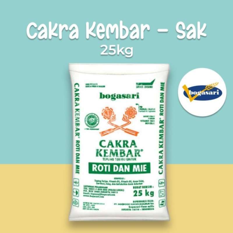 Promo Terigu Cakra Kembar 25kg Khusus Bandung Diskon 33% di Seller ...