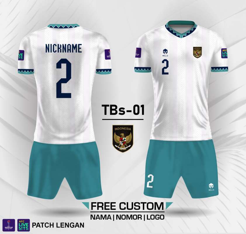 Promo Set baju celana bola timnas indonesia jersey piala asia 2023 2024 ...