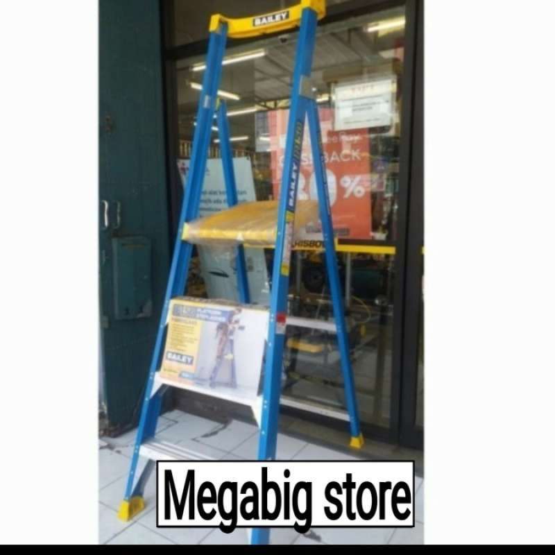 Promo Ladder Platform Fiberglass Krisbow 1.8 Meter 6Ft Tangga 180Cm 6 ...