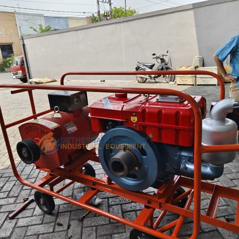 Jual Generator 5000 Watt 3 Phase Alternator Genset Dong Feng Almunium ...