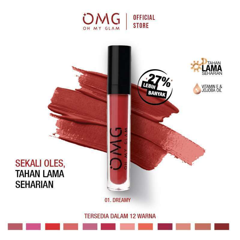 Promo WHS - OMG Oh My Glam Matte Kiss Lip Cream - 07 Delight 3.5 G ...
