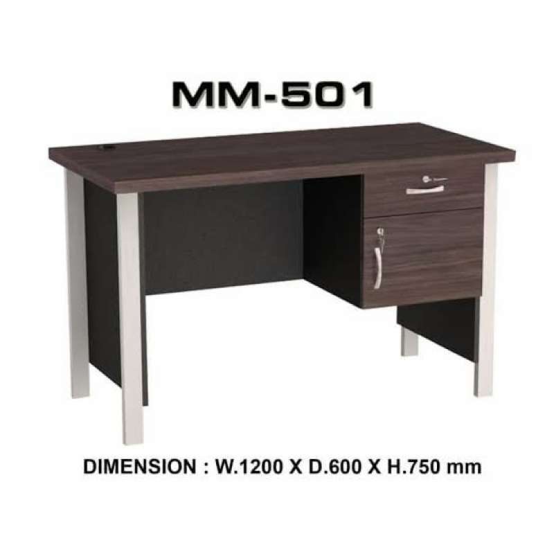 Promo Diskon Meja Kantor Meja Tulis Kaki Besi 1/2 Biro Diskon 7% Di Seller Blark Fly Market ...
