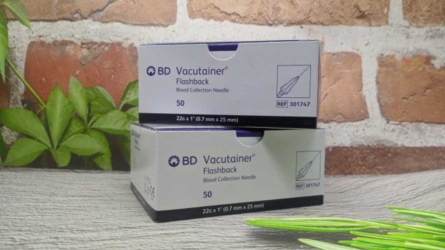 Promo Needle Flashback 22GA x 1 | BD Vacutainer Blood Colection Needle ...