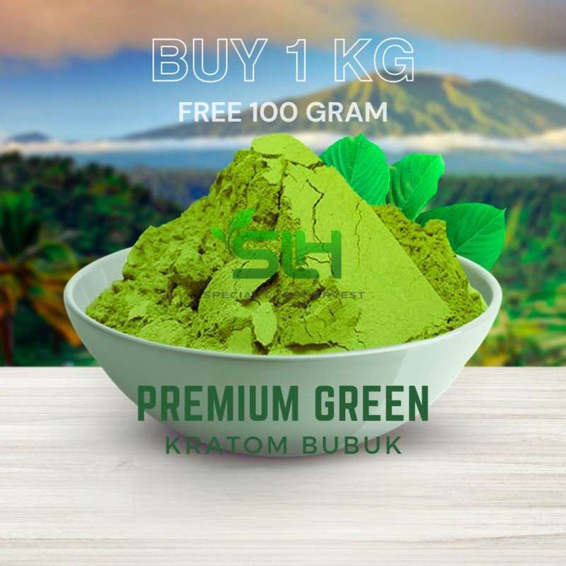 Promo SLHbotanical grade A+ (1kg SG powder bonus 100g SG powder ...