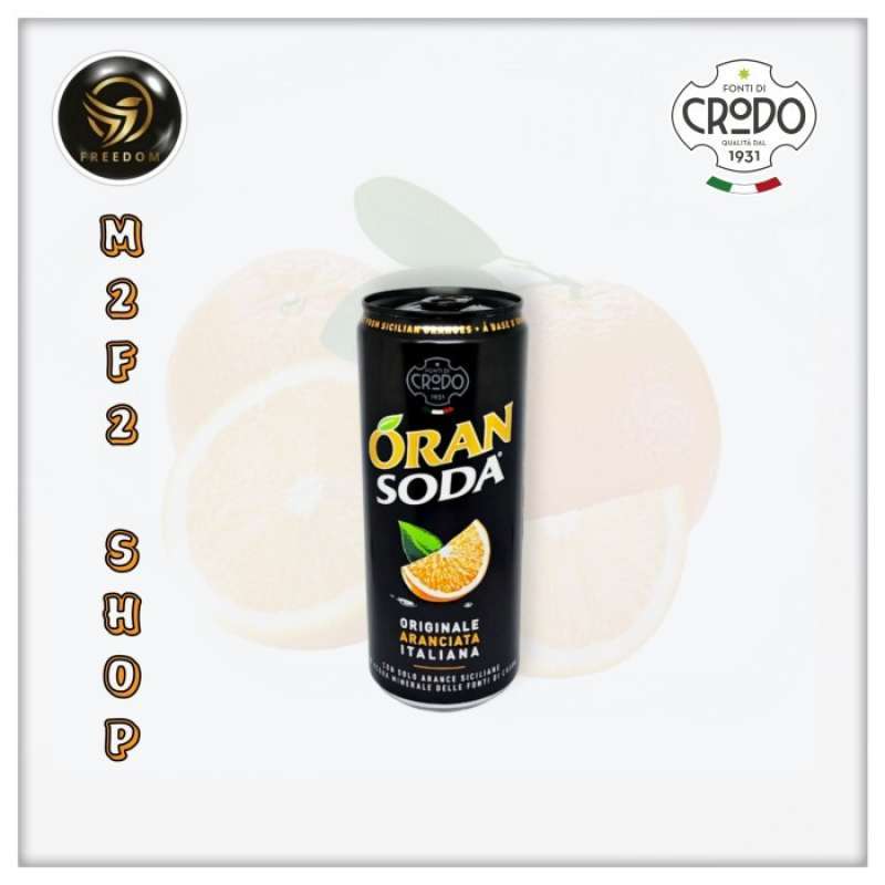 Promo Crodo Orange Soda Aranciata Italiana Can | Kaleng - 330 ml ...