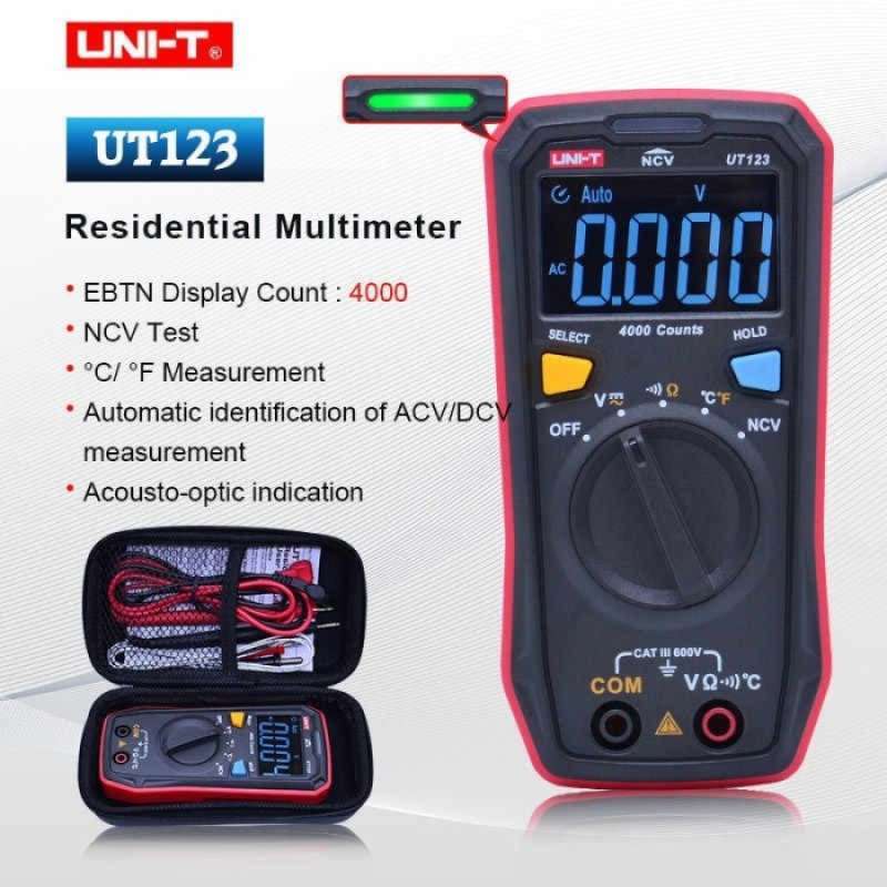 Promo DIGITAL MULTITESTER UNI-T UT123 - AUTO RANGE WITH EBTN SCREEN ...